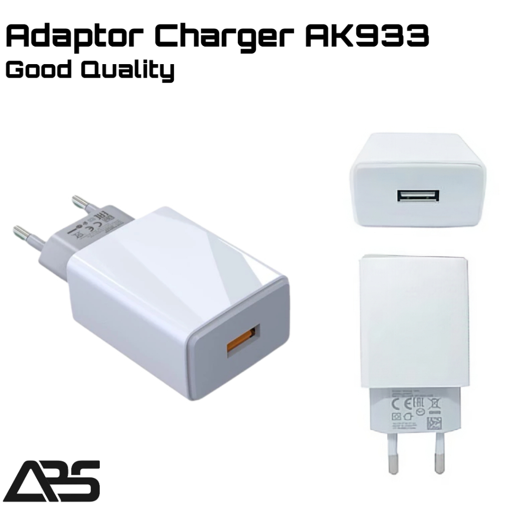 Jual Adapter Charger AK933 Polos Real 2 Ampere Batok 10W Branded Hp ...