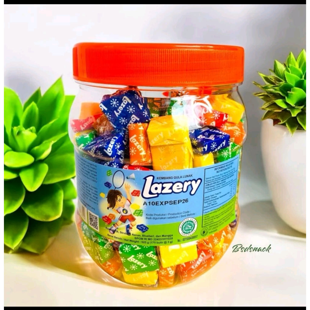 Jual Permen lazery sugus bentuk kotak isi 175 pcs | Shopee Indonesia