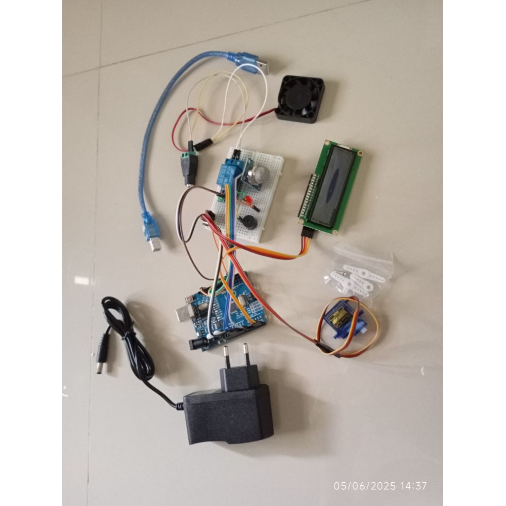 Jual smart home sistem keamanan gas pada ruangan berbasis Arduino uno ...