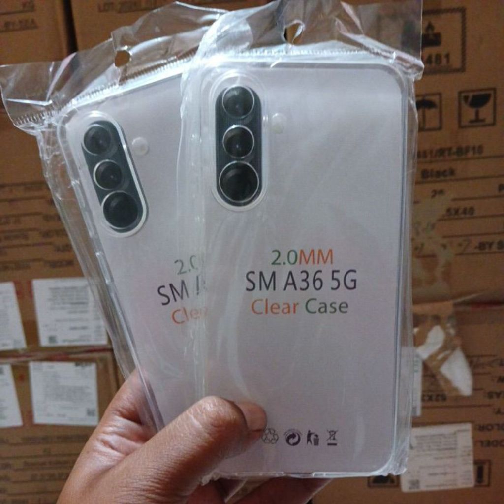 Jual Cassing Soft Case Transparan Bening SAMSUNG A36 5G ACP | Shopee ...