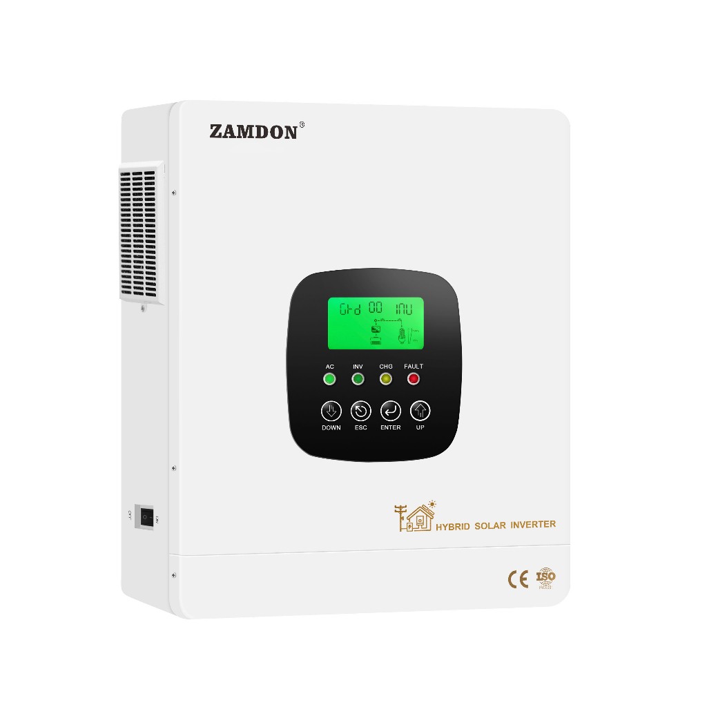 Jual ZAMDON High Frequency 7.870VA 6300W 48V ON & Off Grid Hybrid Solar ...