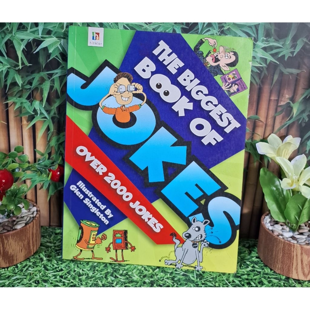 Jual The Biggest Book of Jokes - Over 2000 Jokes - Illustrated by Clen ...