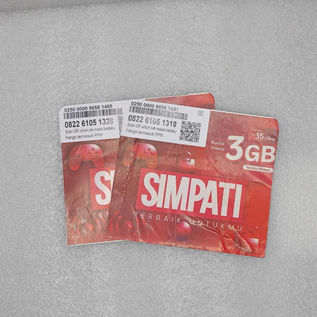 Jual Kartu Perdana Telkomsel 3GB, BYU 3 GB Nasional Simpati - Kuota Data Internet Murah | Shopee ...