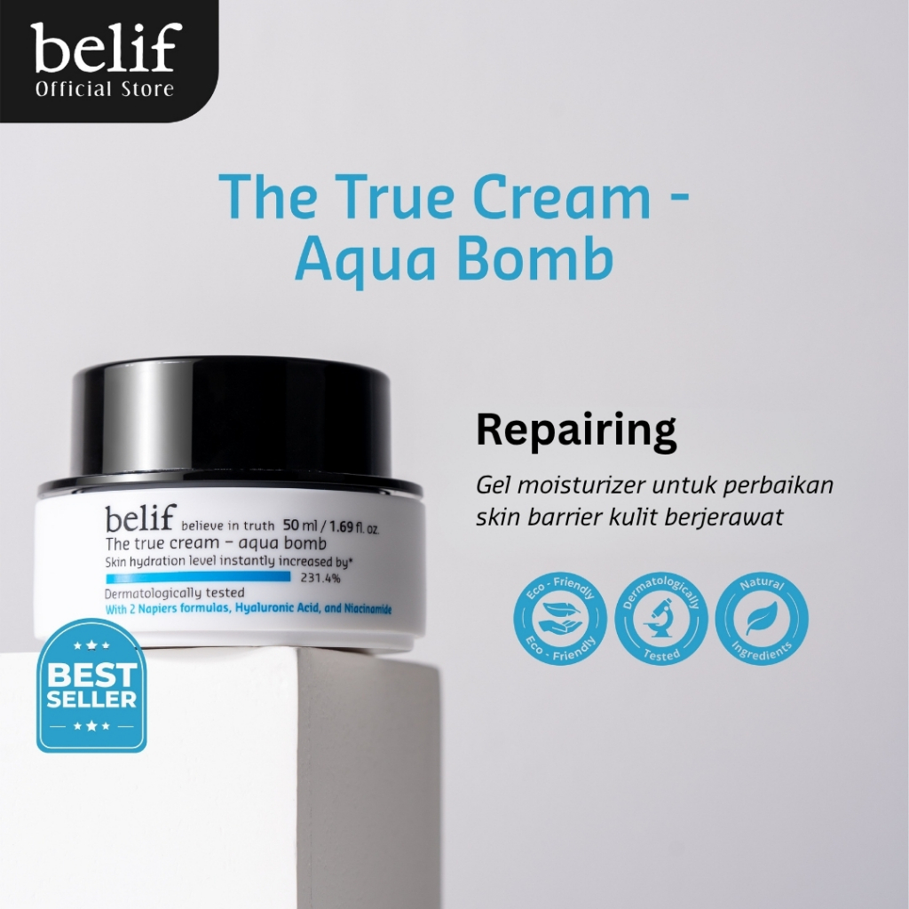 Jual Belif The True Cream - Aqua Bomb 50ml | Shopee Indonesia