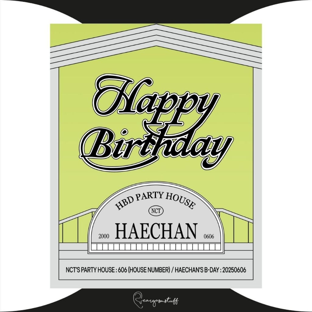 Jual THE HBD / HAPPY BIRTHDAY PARTY HOUSE NCT HAECHAN BIRTHDAY OFFICIAL ...