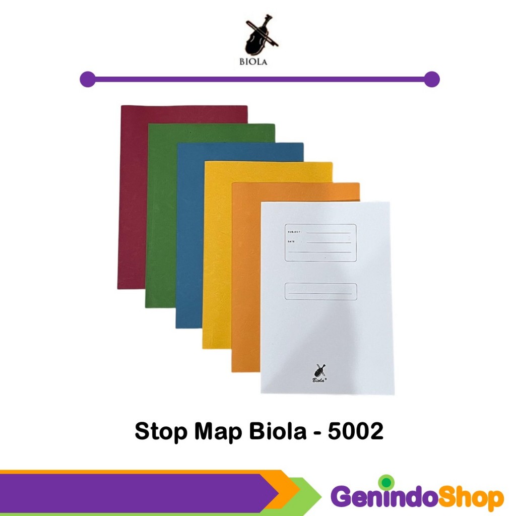 Jual Stop Map Kertas Biola F4 (Folio) 5002 | Shopee Indonesia