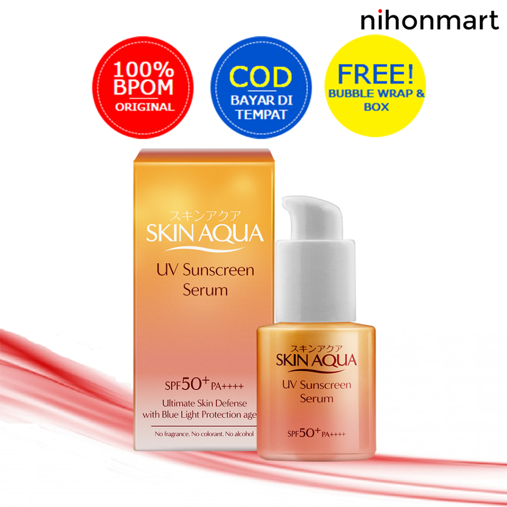 Jual Skin Aqua UV Sunscreen Serum (SPF 50+) 20ml | Shopee Indonesia