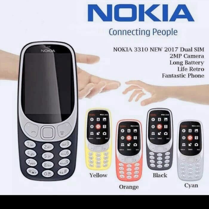 Jual HP NOKIA 3310 REBORN DUAL SIM NEW GARANSI HANDPHONE NOKIA 3310 JADUL | Shopee Indonesia