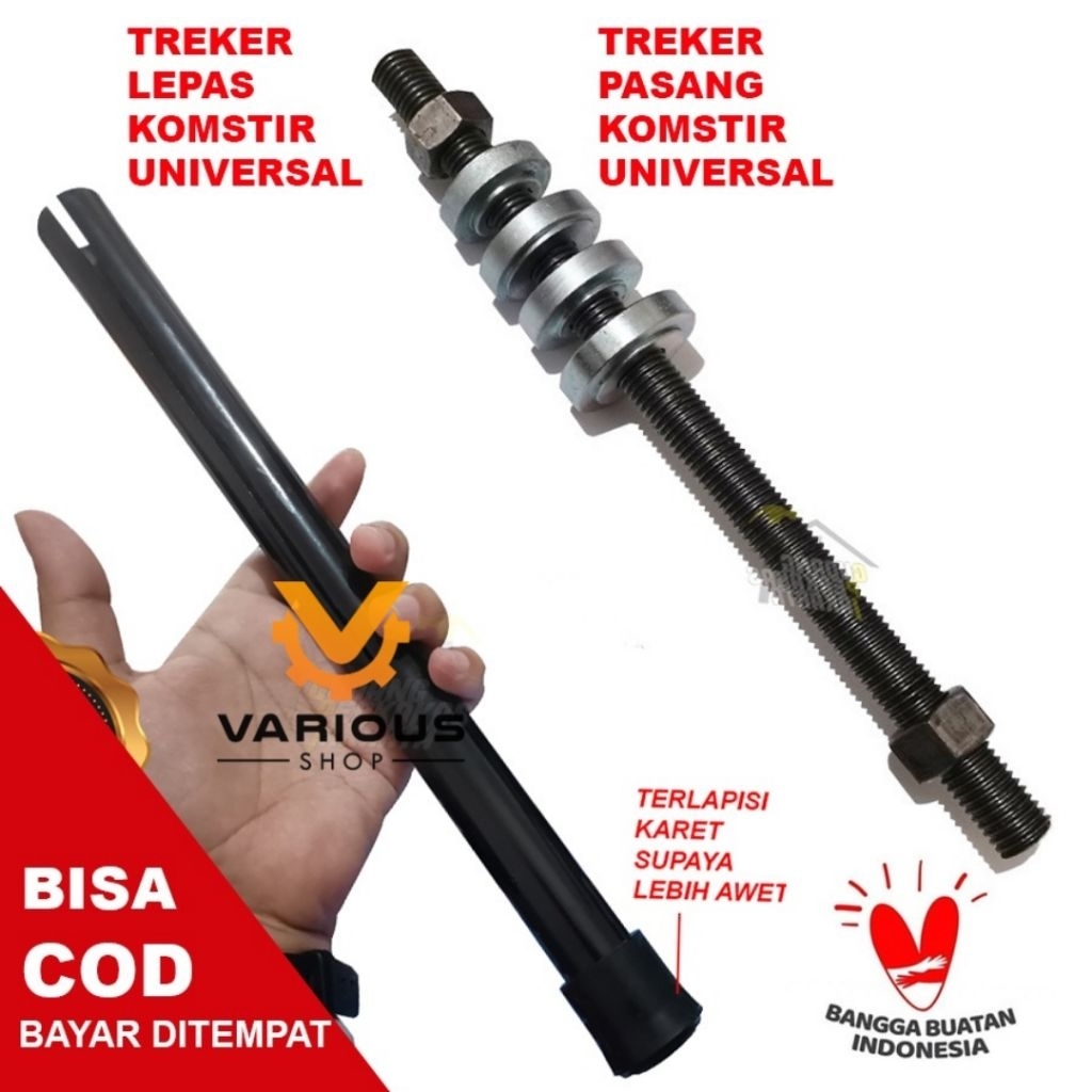 Jual Treker Komstir Universal / Alat Pasang Komstir Semua Motor / Kunci ...