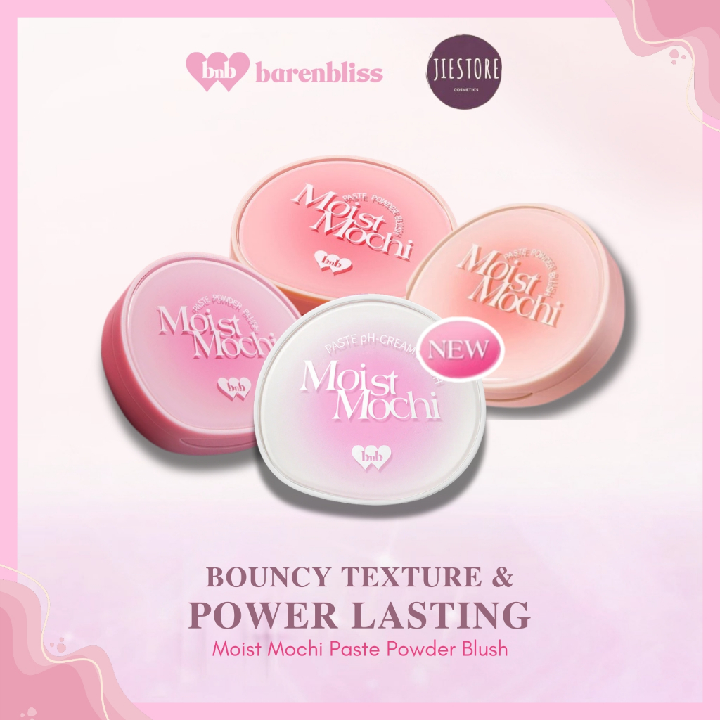 Jual [NEW LAUNCH] BNB Barenbliss Moist Mochi Paste Powder Blush 12H ...
