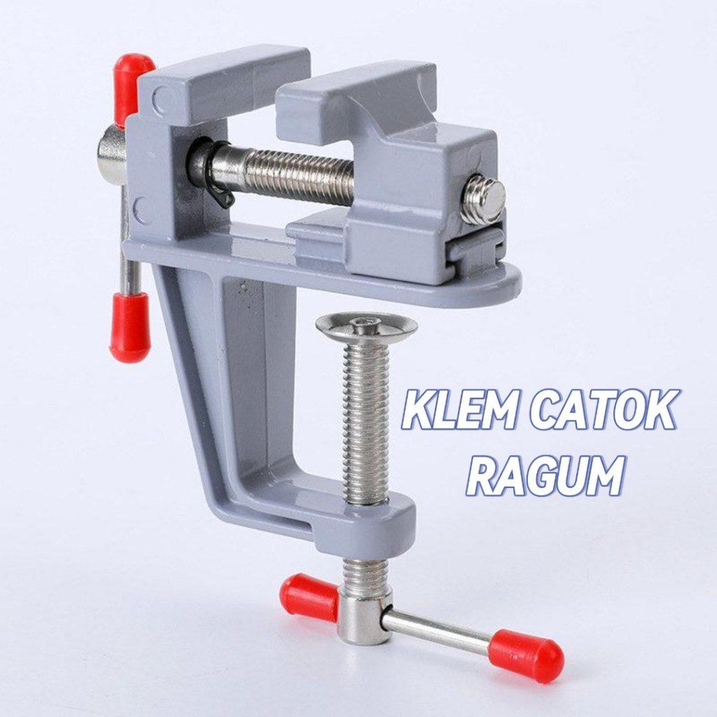 Jual KLEM CATOK RAGUM MINI / KLEM MEJA MINI / ALAT PENJEPIT KLEM RAGUM ...