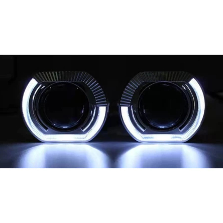 Jual Ring Shroud Model Bmw Sport 2.5 inch Black Housing Ring Biled ...
