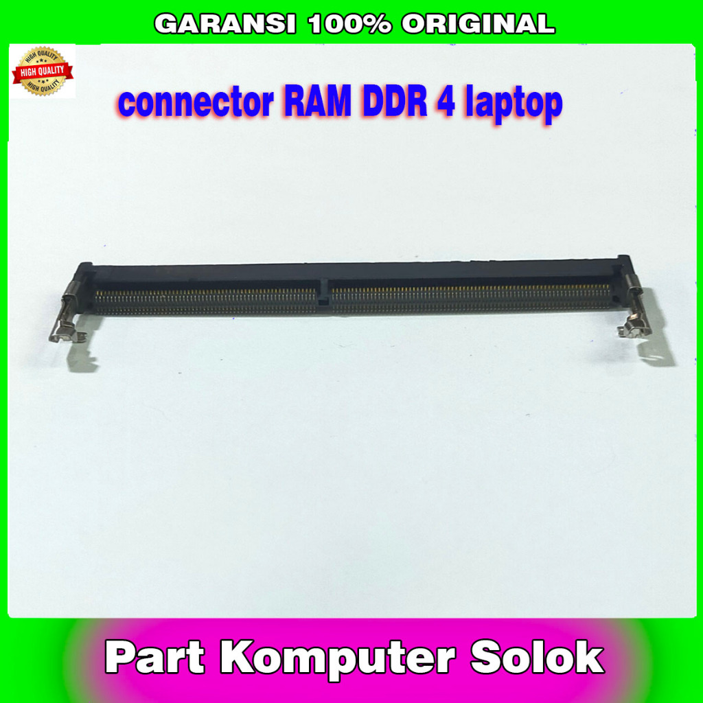 Jual Slot Ram Ddr4 soket memory laptop | connector RAM DDR 4 laptop ...