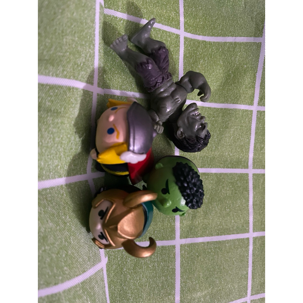 Jual figure kecil mini tsum tsum marvel thor hulk loki mcu tsumtsum ...