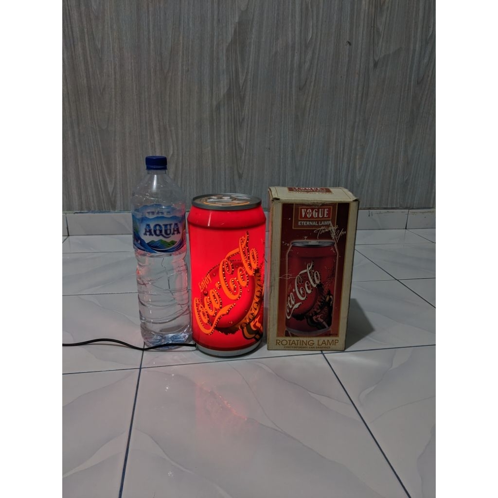 Jual Lampu Coca Cola Rotating Lamp by Vogue | Shopee Indonesia