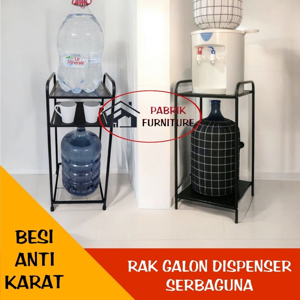 Jual Rak dispenser dan rak galon rak kompor rak aqua serbaguna PREMIUM ...