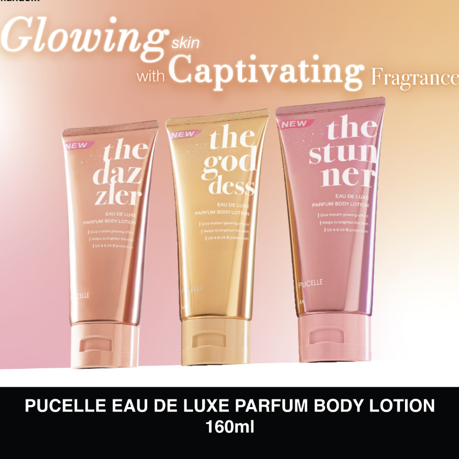 Jual AILIN | PUCELLE Eau De Luxe Parfum Body Lotion 160ml | Shopee ...