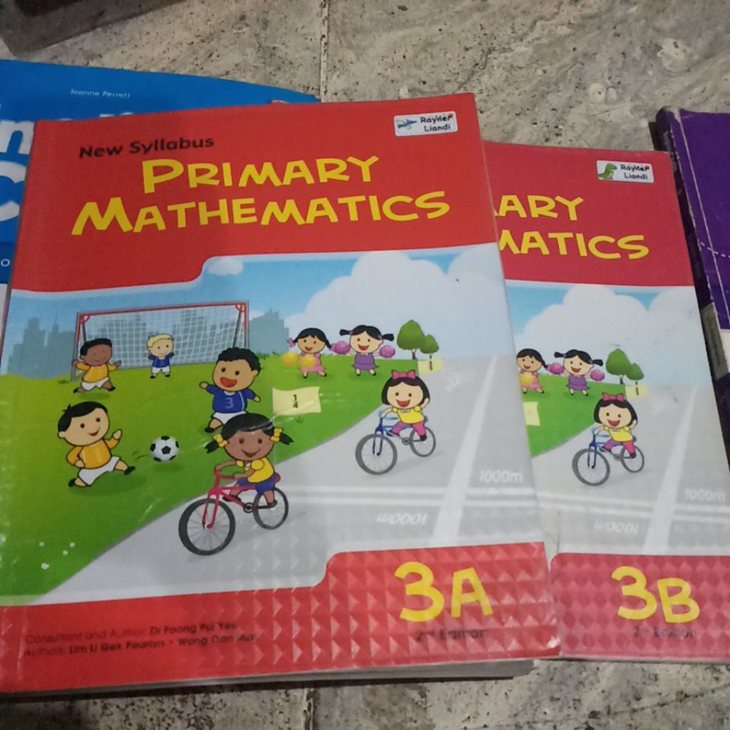 Jual new syllabus/primary mathematic 3a/3b 2nd edition ORIGINAL ...