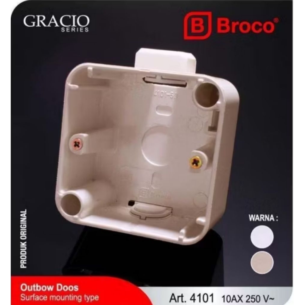 Jual Outbow dus BROCO Gracio 4101-53SD Cream | Shopee Indonesia