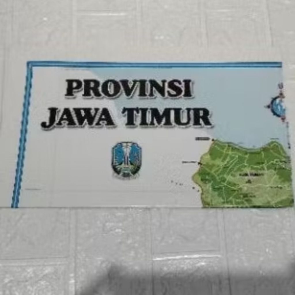 Jual Peta Provinsi Jawa Timur - Lipat Besar | Shopee Indonesia