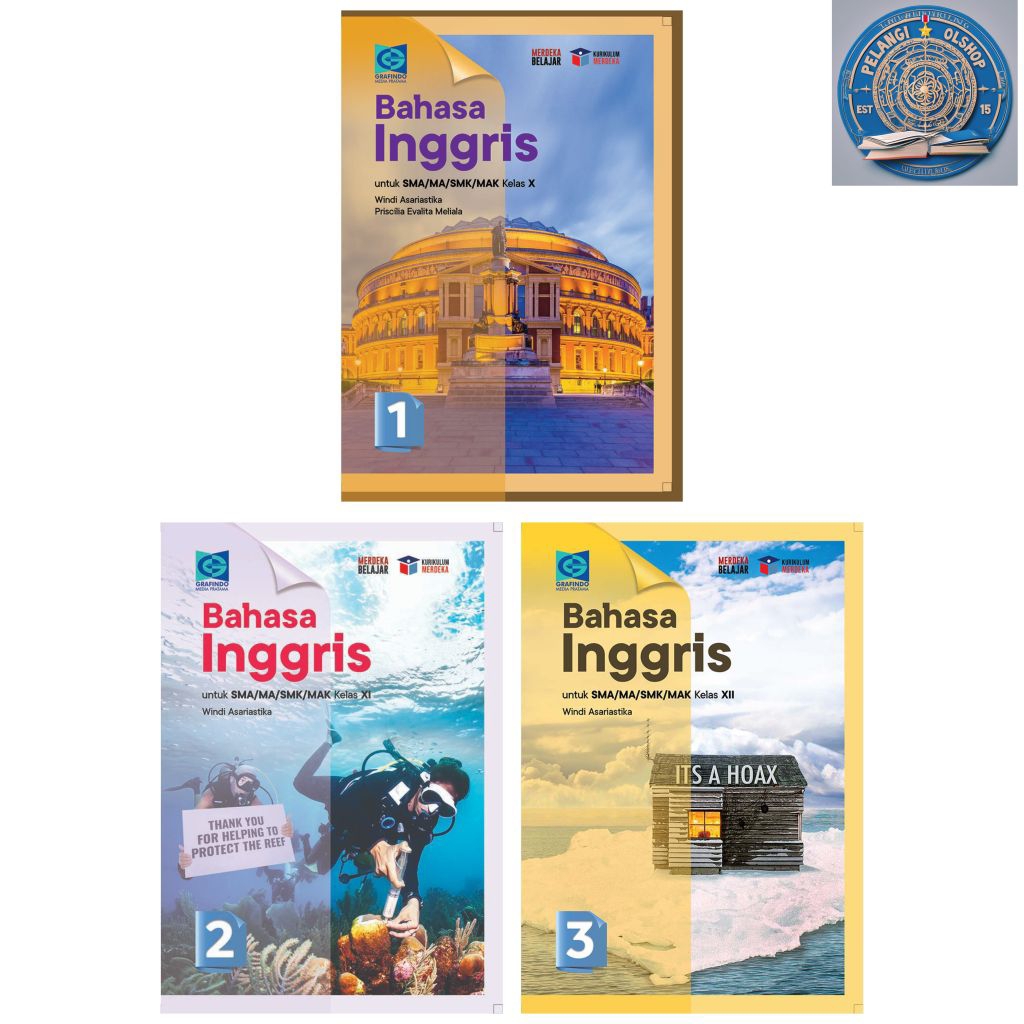 Jual GRAFINDO BAHASA INGGRIS SMA/MA KELAS 10 11 12 KURIKULUM MERDEKA | Shopee Indonesia