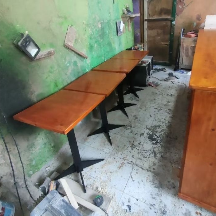Jual Meja cafe,meja makan,meja warkop minimalis dari kayu jati Belanda ...