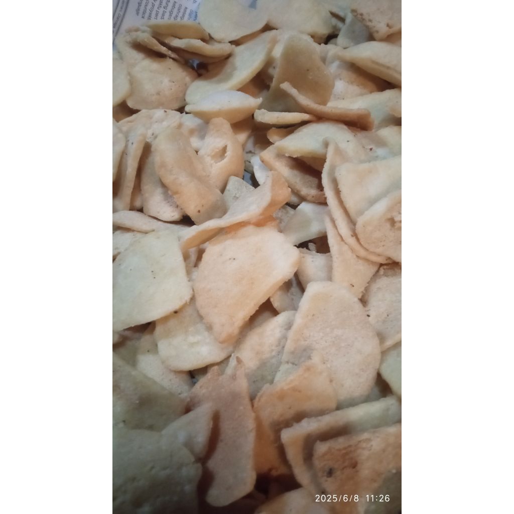 Jual keripik getas/keripik beras homemade camilan khas gresik gurih ...