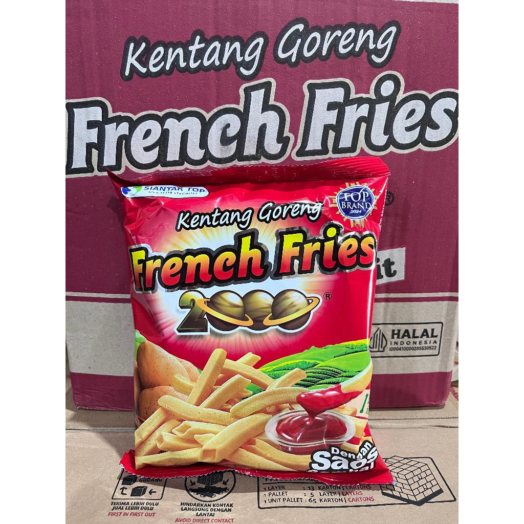 Jual french fries 130 gram 1 dus isi 20 pcs | Shopee Indonesia