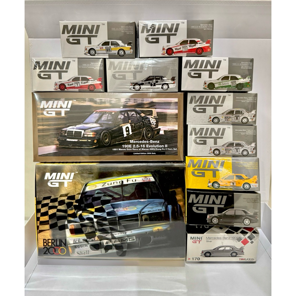 Jual Mini GT Mercedes-Benz 190E (FULL SET) | Shopee Indonesia