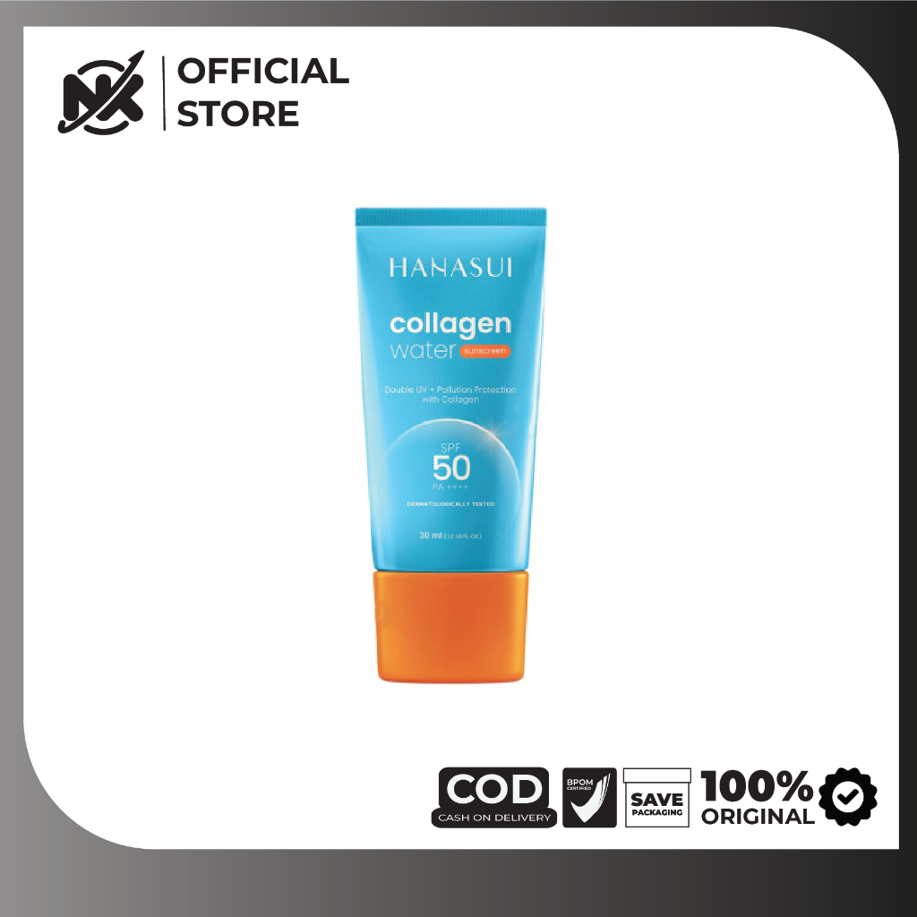 Jual Hanasui Collagen Water Sunscreen SPF 50 PA++++ | 30 ml | Shopee ...
