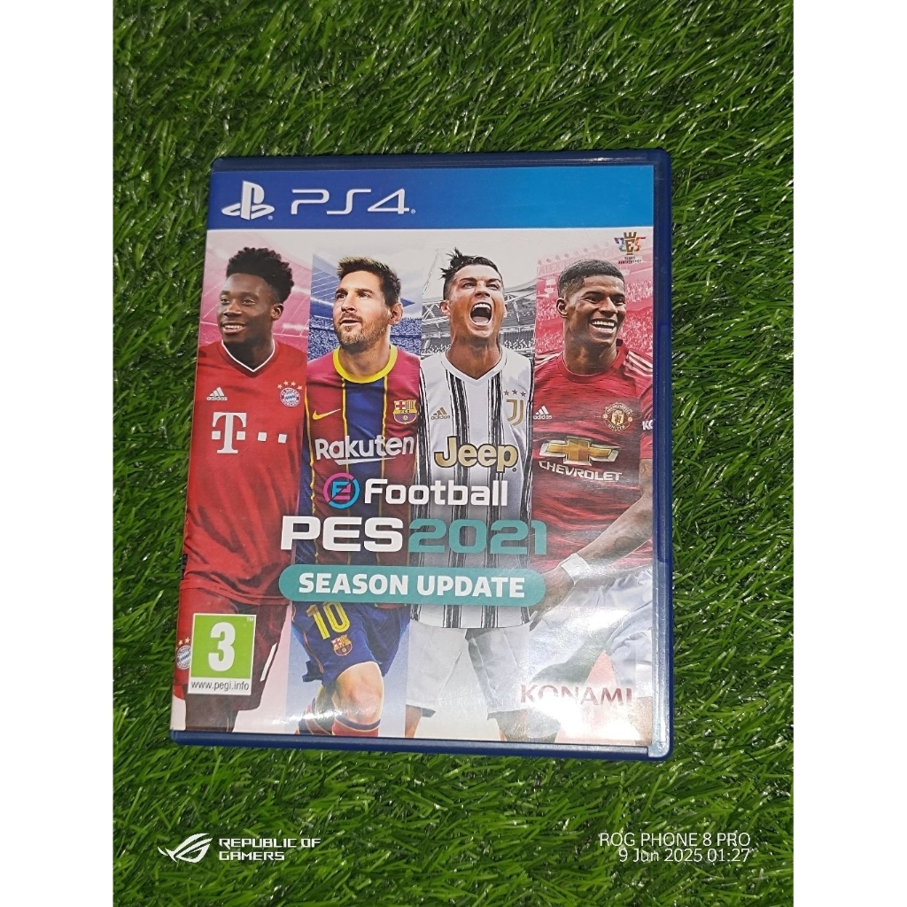Jual Kaset Efootball PES 2021 2020 Season Update Blu-Ray Disc PS4 PS5 ...