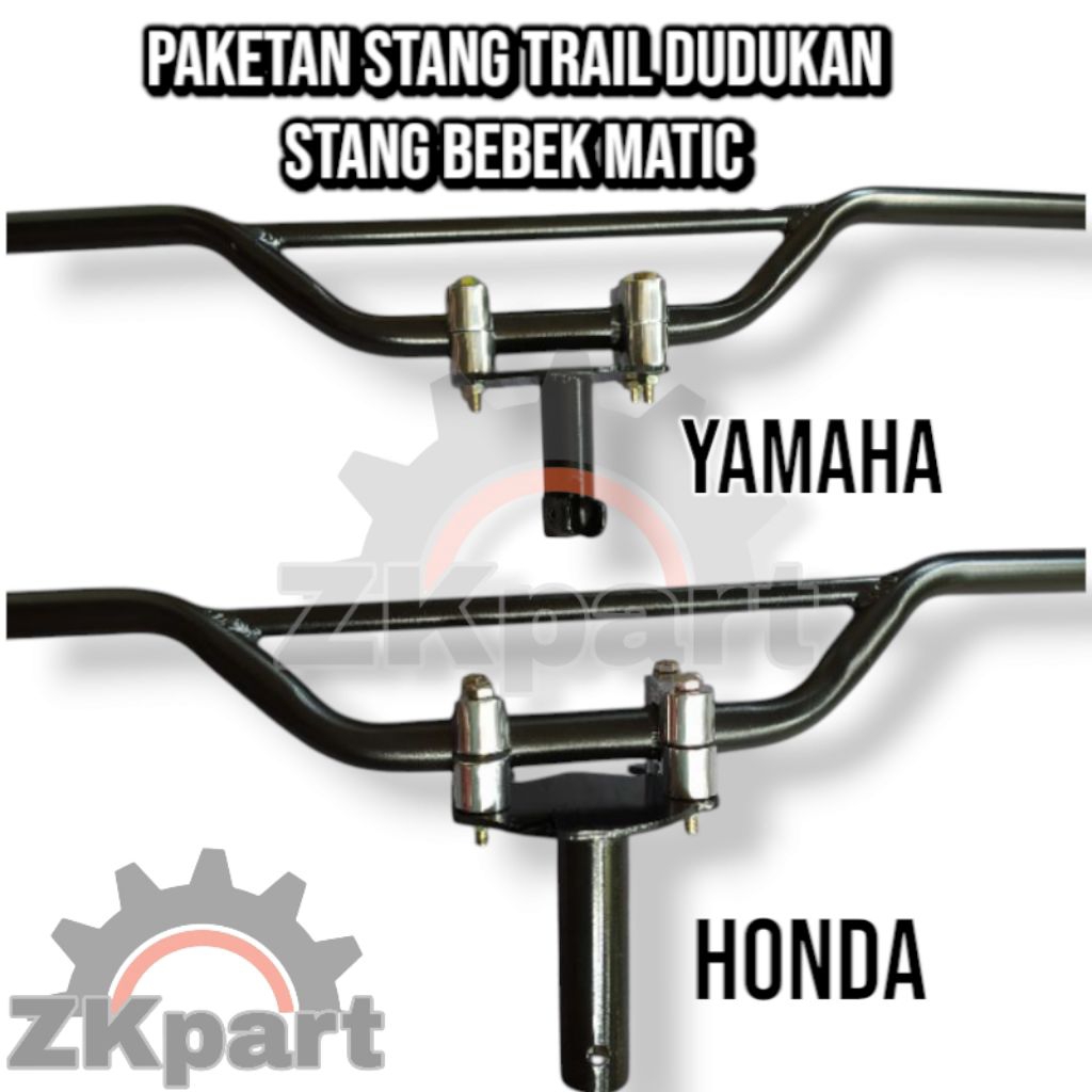 Jual Paket Dudukan Stang Racing Trondol Matic dan Bebek Yamaha Honda ...