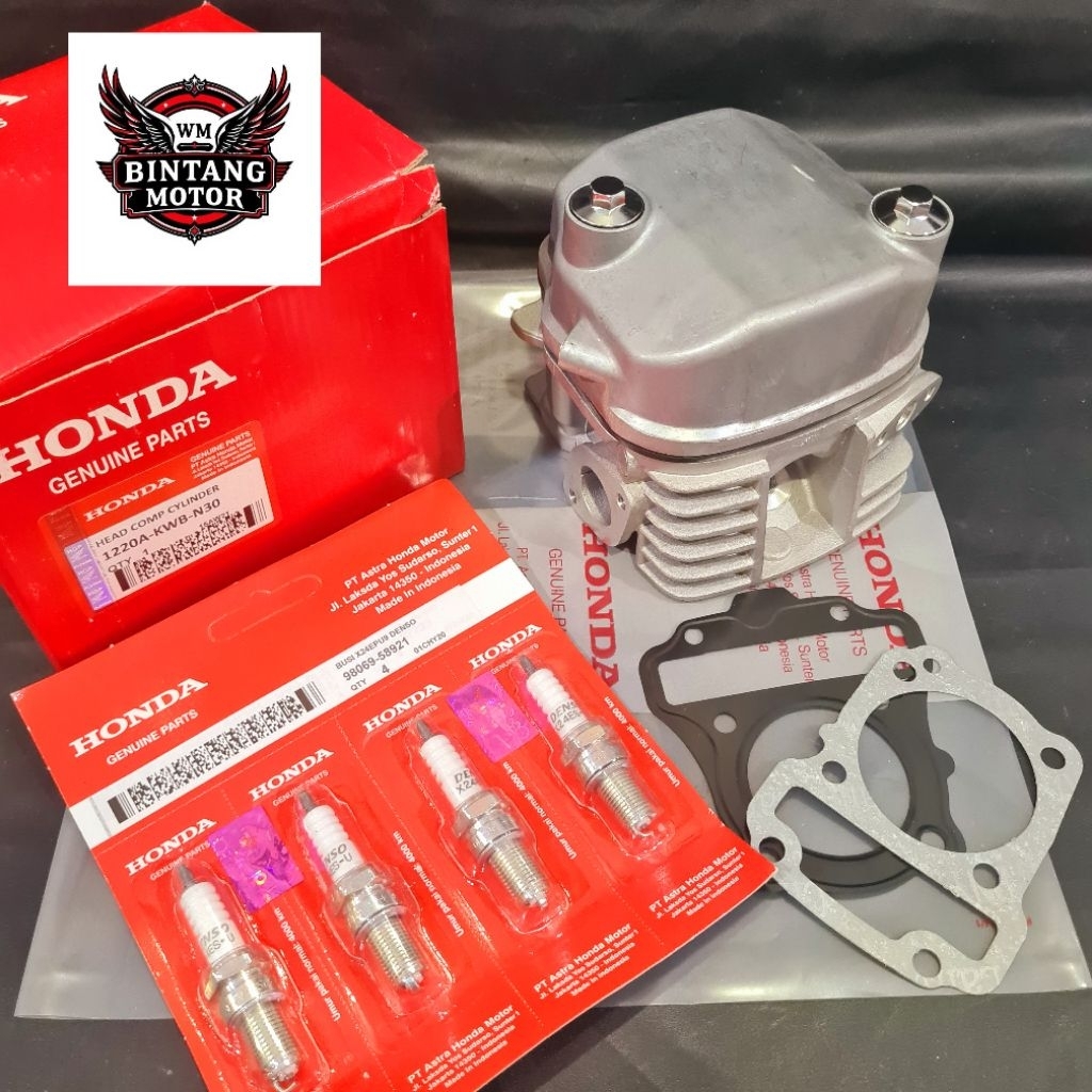 Jual blok head cylinder assy KWB blade karbu revo abs revo fit karbu ...