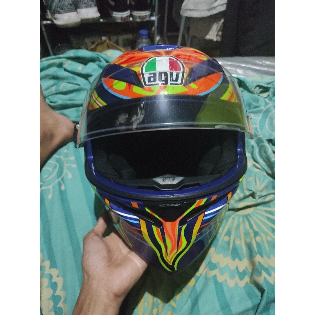 Jual AGV K3SV ORIGINAL ( CONTINENTAL ) | Shopee Indonesia