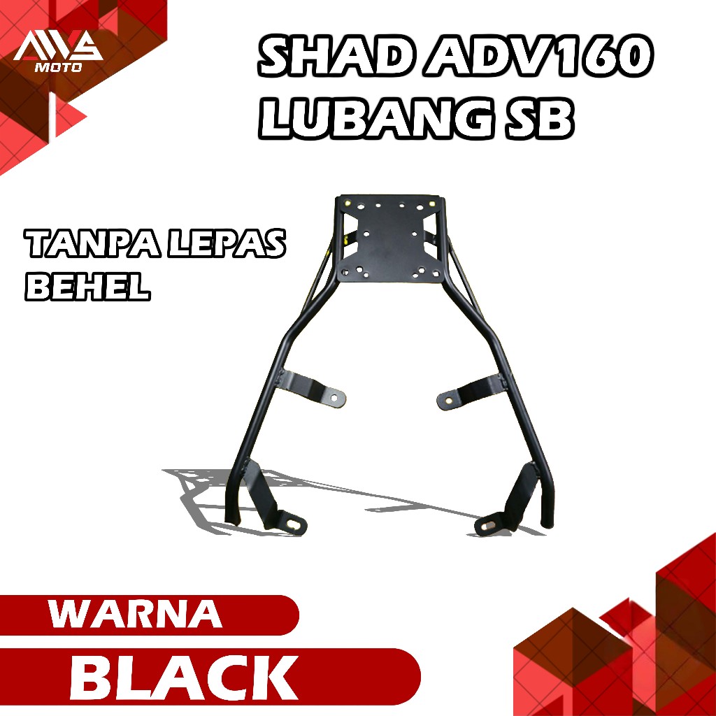 Jual Bracket ADV 160 model shad plus lubang untuk sb | Shopee Indonesia