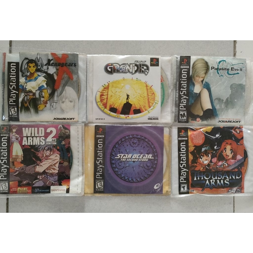 Jual Kaset PS 1 (Playstation 1) Copy Pabrik Kondisi Baru Stock Lama ( New Old Stock ) Game Edisi ...