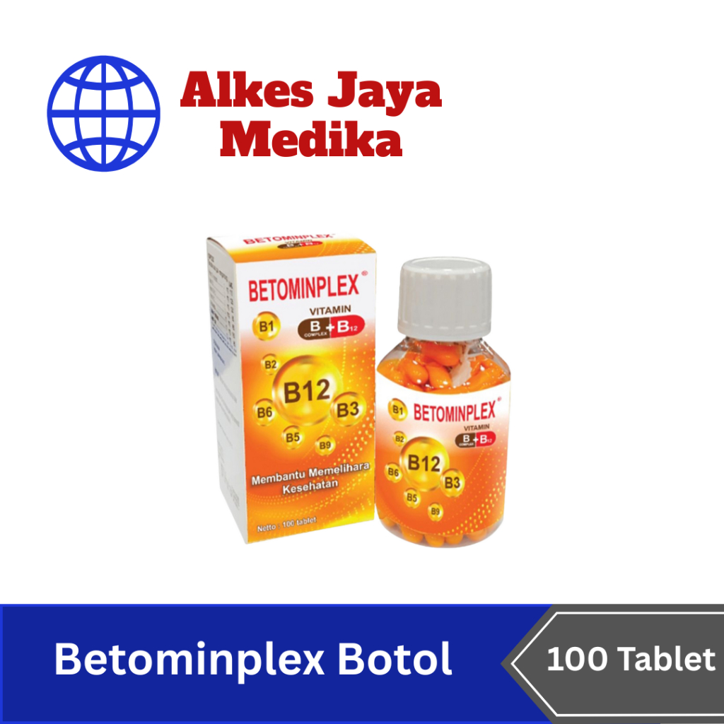 Jual Betominplex Isi 100 tablet - Vitamin B complex | Shopee Indonesia
