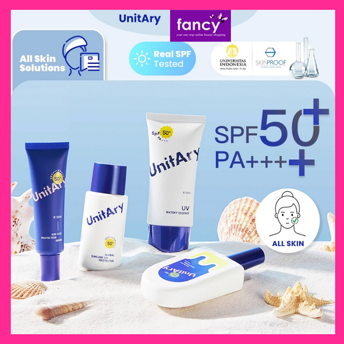 Jual UNITARY Sunscreen All Skin Solutions SPF50 PA++++ Physical | Untuk ...