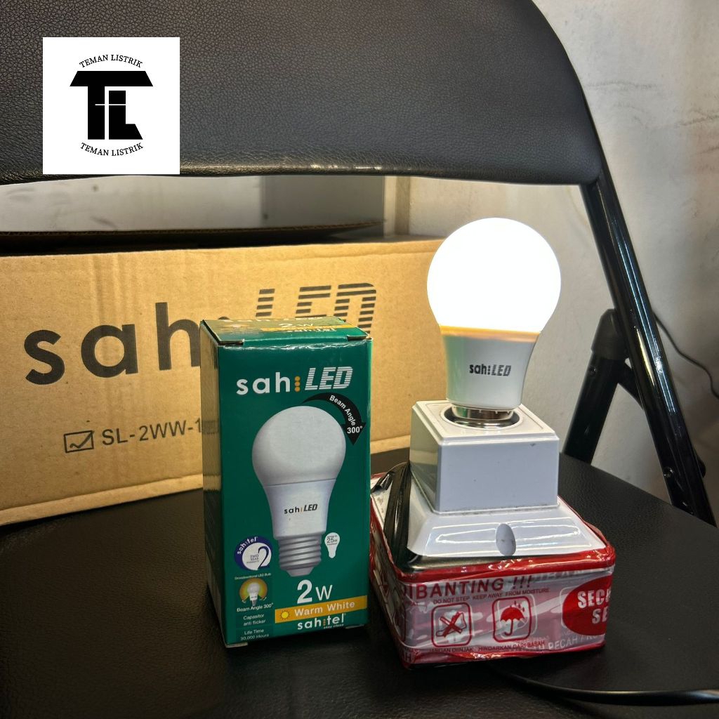 Jual Lampu Bohlam LED Sahiled 2 Watt (Cahaya Putih Kekuningan / 3.000K ...