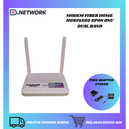 Jual MODEM HG6145D2 DUAL BAND GPON ONU EX MIGRASI BONUS ADAPTOR ...