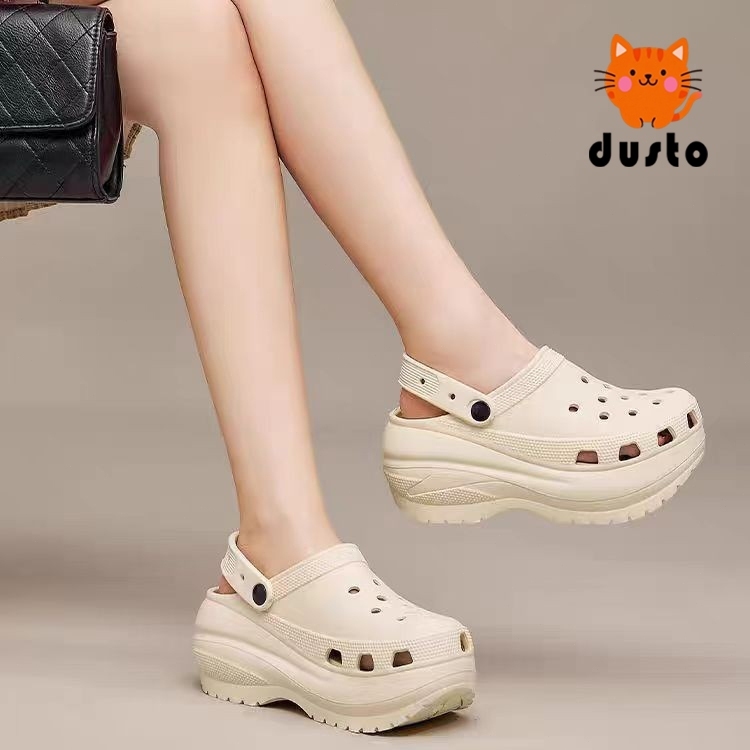 Jual Dusto sandal kodok wanita，Sandal Jelly Fuji，tinggi dengan 7cm ...