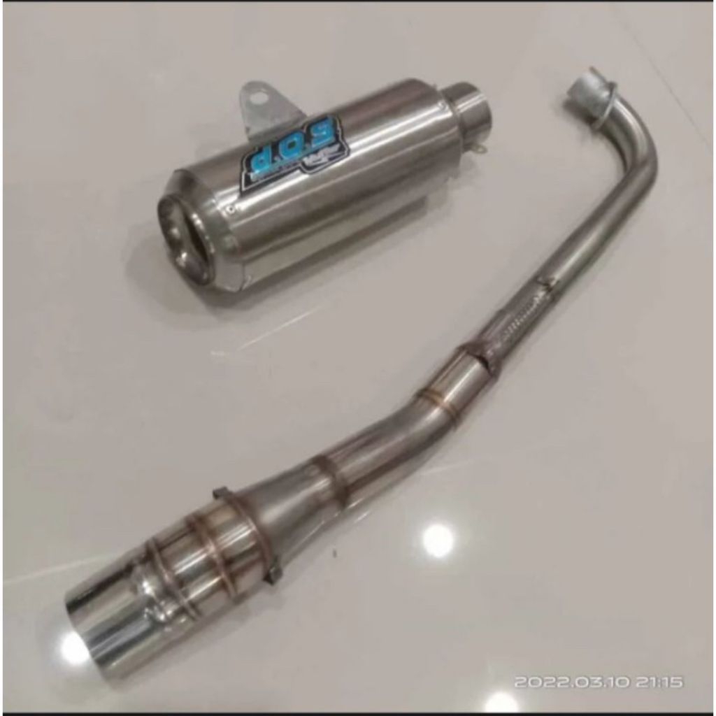 Jual knalpot Dos gp1 Supra lama Revo lama Vega grenc70 Supra x 125 ...