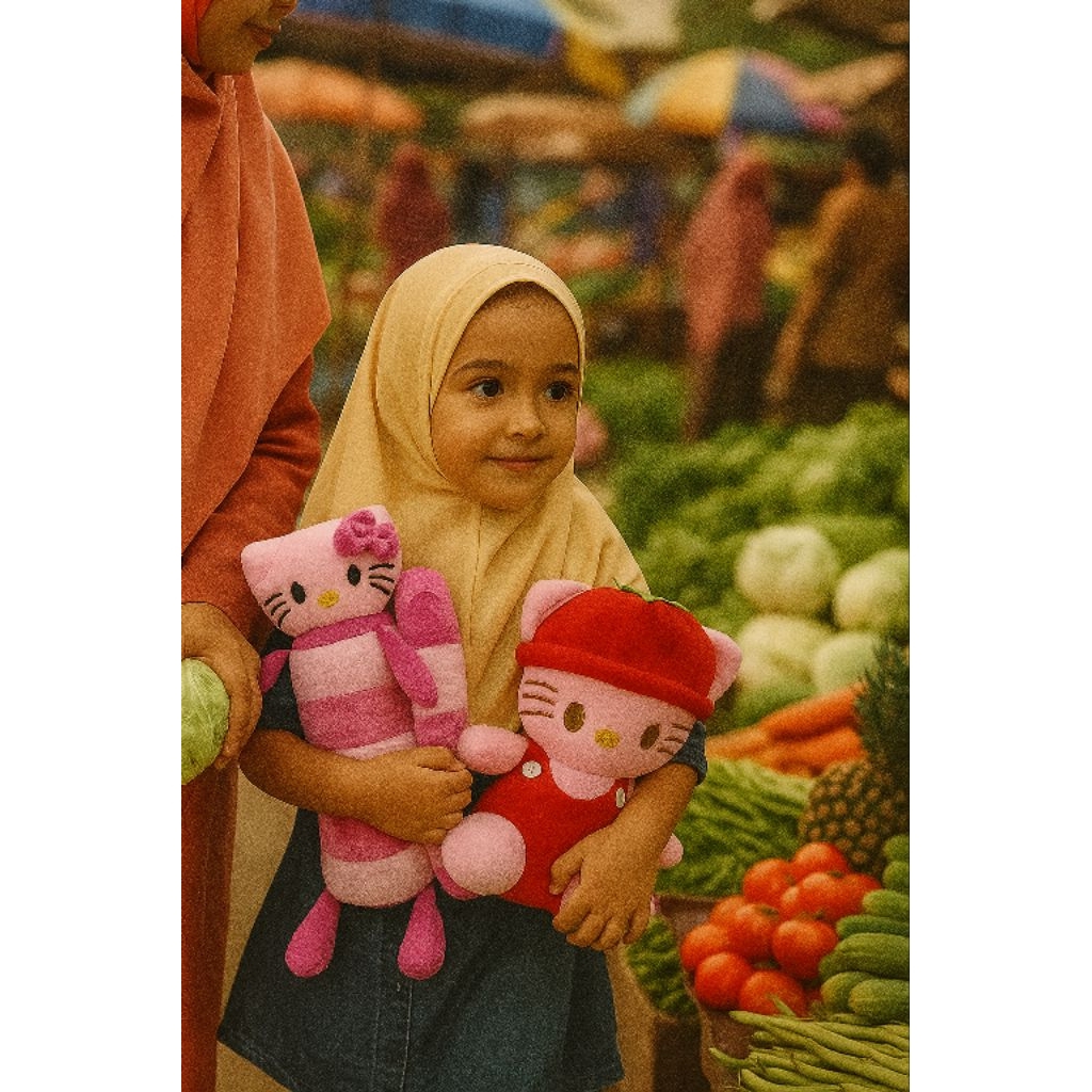 Jual Boneka Hello kitty lucu istimewa dan guling baby sepaket | Shopee ...
