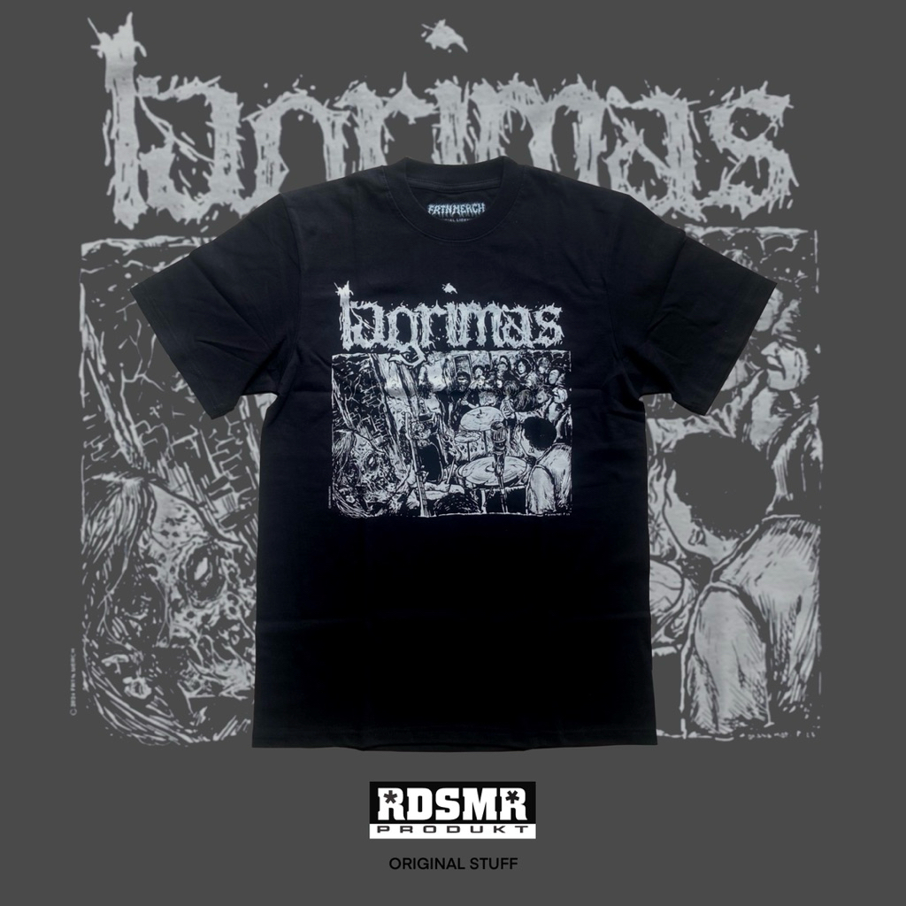 Jual Tshirt kaos band Lagrimas - frtn merch original hardcore punk ...