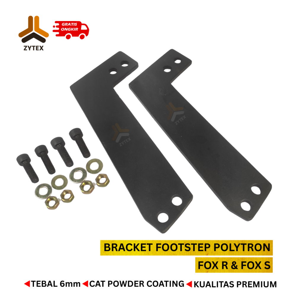 Jual BREKET FOOTSTEP POLYTRON FOX R S - Footstep polytron fox r fox s rear extender | Shopee ...