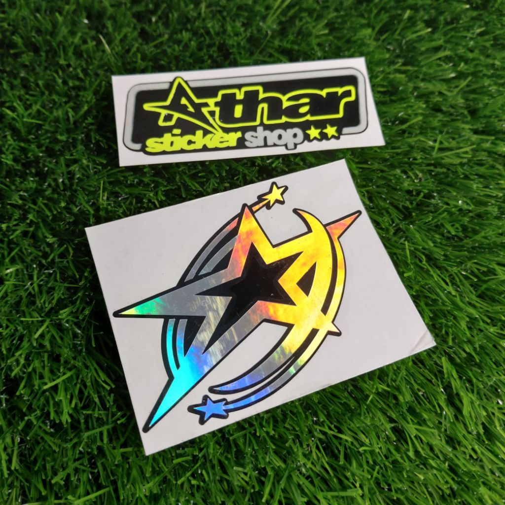 Jual stiker Bintang stiker logo bintang stiker cutting motor | Shopee ...