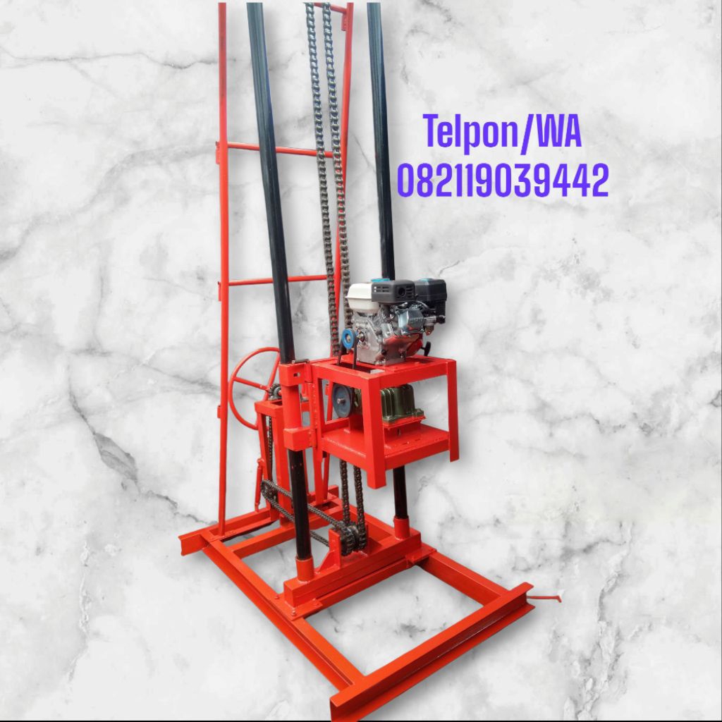 Jual PROMO mesin bor sumur type power rig menara bulat double gearbox ...