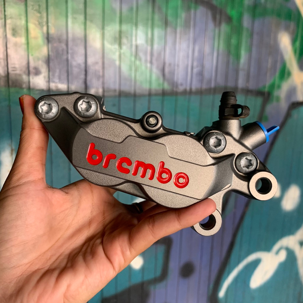 Jual KALIPER BREMBO 4 PISTON 1 PIN REG LOGO | Shopee Indonesia