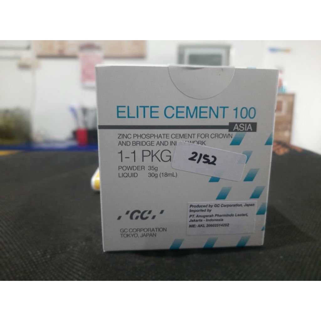 Jual Elite cement mini pack (zinc phosphat) | Shopee Indonesia