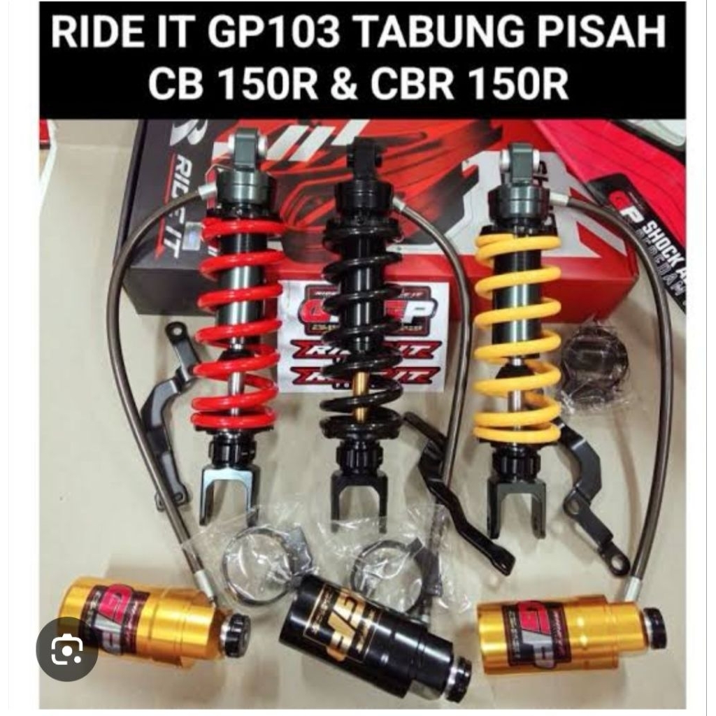Jual Shock Belakang CB 150R Model Tabung Terpisah Shock CB 150R ...